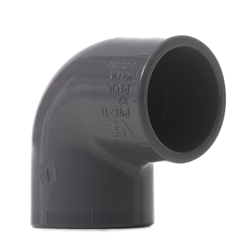 32mm Grey PVC 90 Degree Elbow P/P - Golden Coast Shop