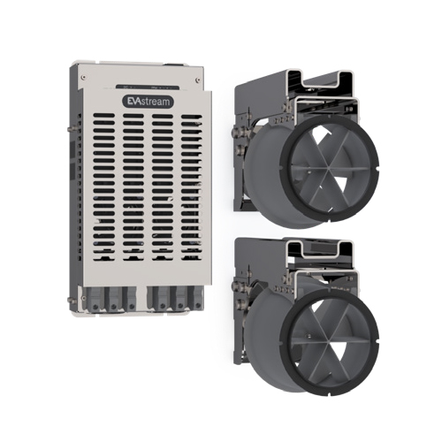 EVAstream Next 550 Recessed Counter Current 2.6kW Dual Turbines & Motor ...